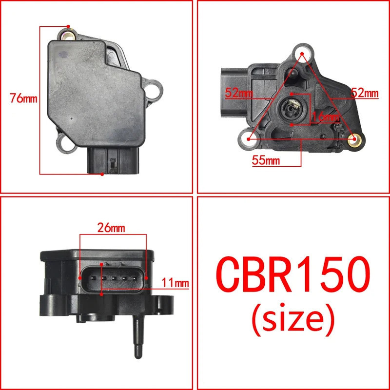 Throttle Body Position Sensor Tps For Honda CBR CBR150 CB150R CB150RC ...