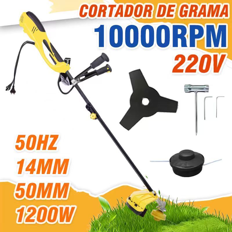 Aparador de grama1200 watts cabo bipartido-220v GEELE | Shopee Brasil