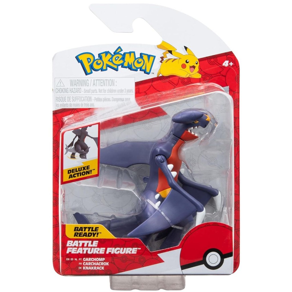 Boneco Figura De Batalha Pokémon Knakrack 3423 - Sunny | Shopee Brasil