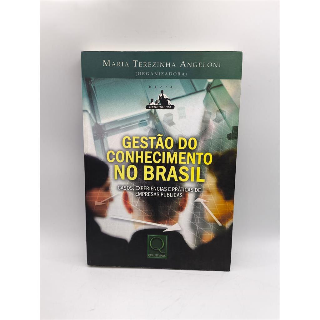Gestão do Conhecimento no Brasil autor Maria Terezinha Angeloni (Org ...