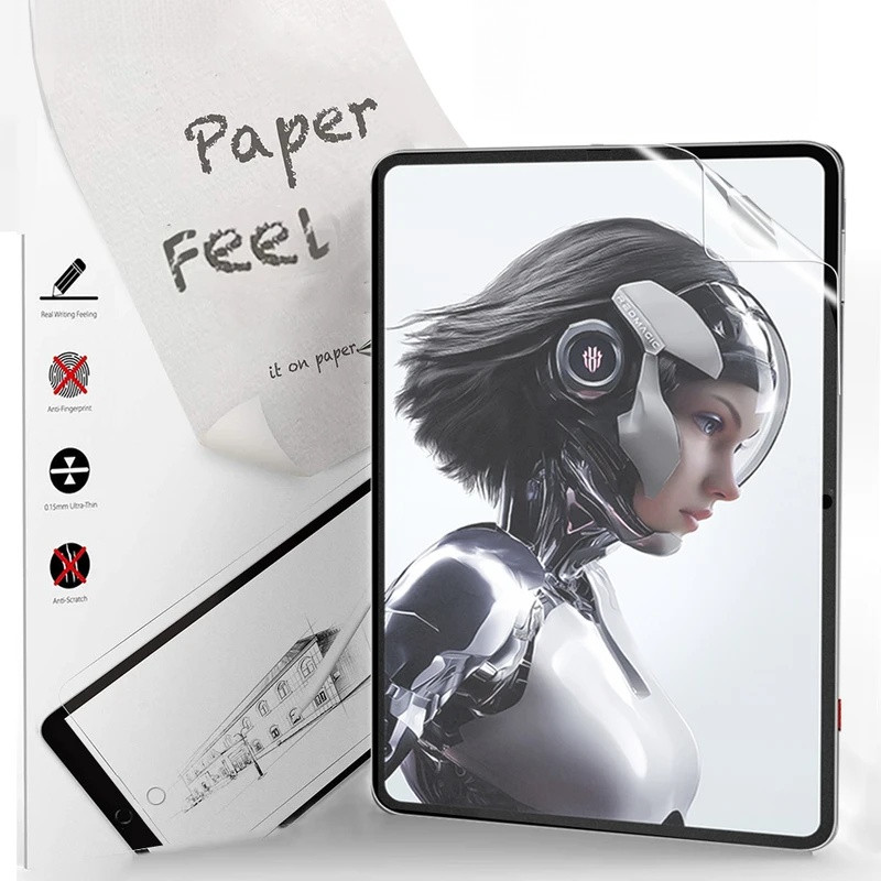 Papel Sentir Como Protetor De Tela Para ZTE RedMagic Astra 9.06 Jogos Tablet Acessórios Filme ...