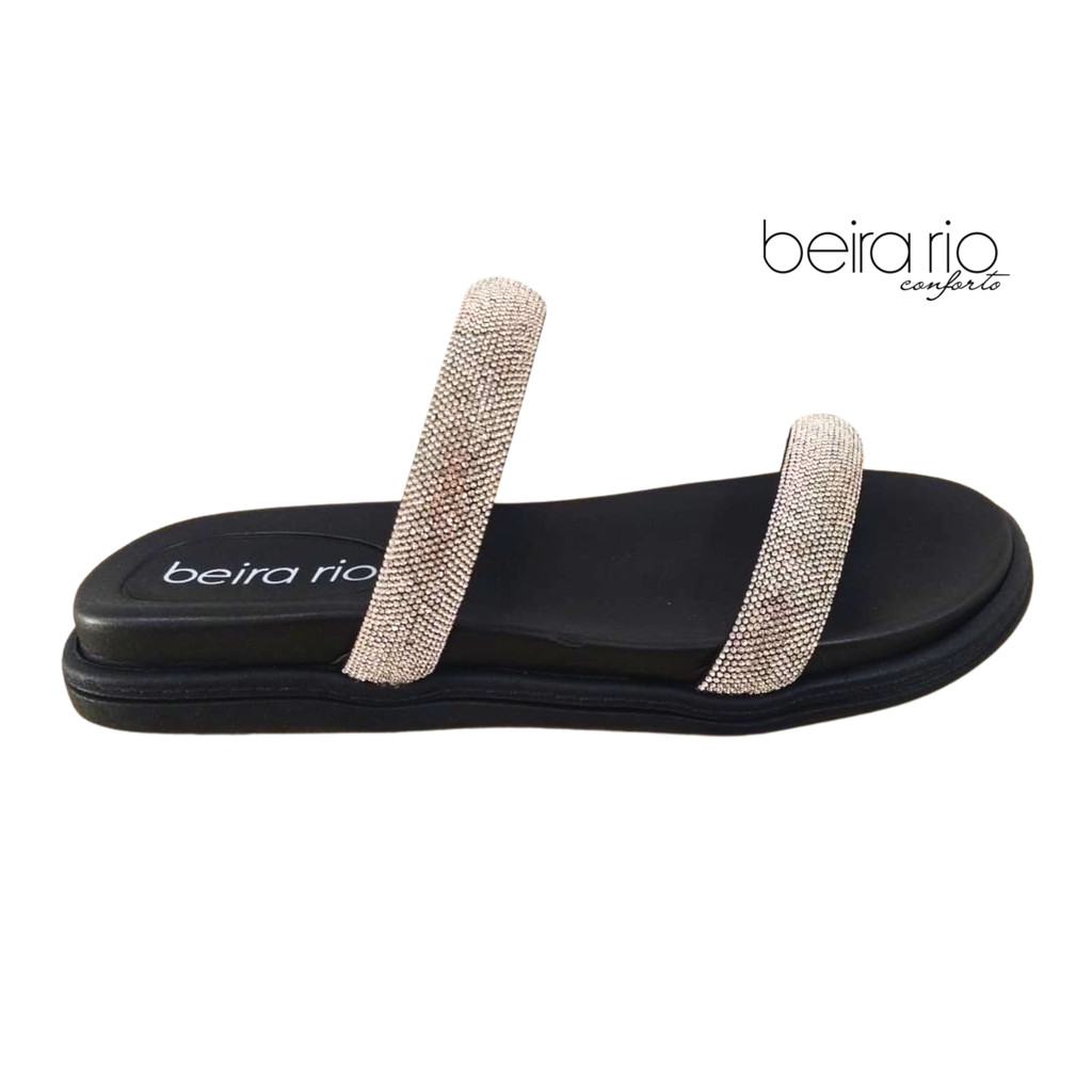 CHINELO FEM. BEIRA RIO PRETO | Shopee Brasil