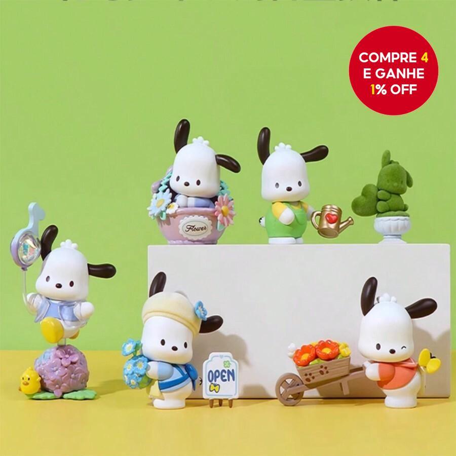MINISO Série Sanrio "flor e Menino" - Adorável e Colecionável Decoração ...