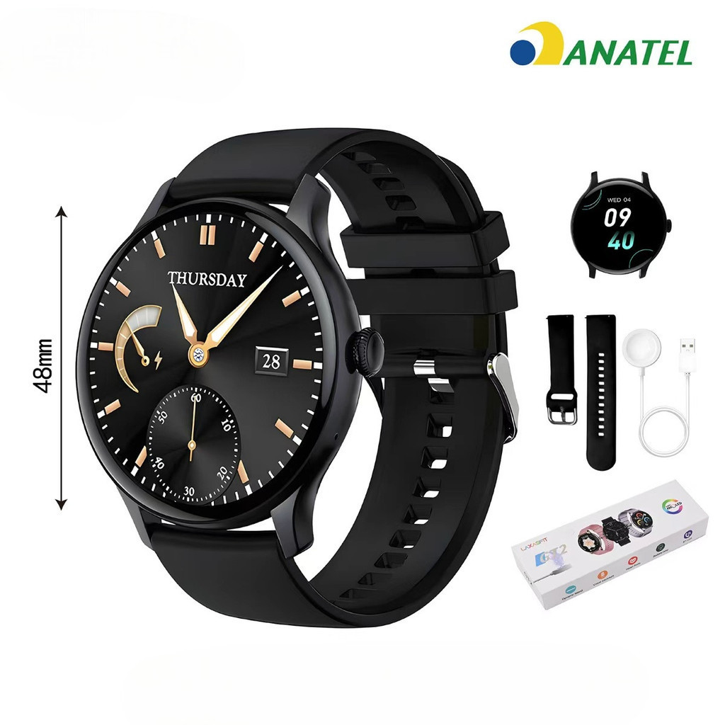 Smartwatch Tela AMOLED com Dynamic Island, Bluetooth Call e Monitor ...