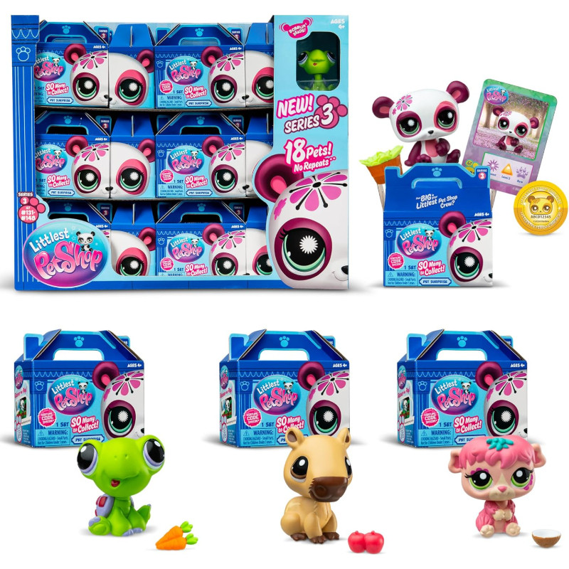 Littlest Pet Shop LPS Littlest Pet Shop Temporada 7 Surpresa Boneca de ...