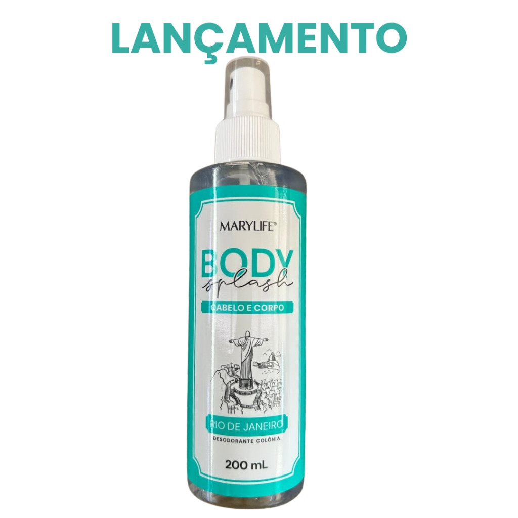Body Splash 200ml Mary Life - Rio de Janeiro | Shopee Brasil