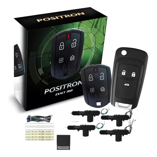 Alarme Exact Ex 360 + Chave Canivete Gm E Trava Elétrica 4p | Shopee Brasil