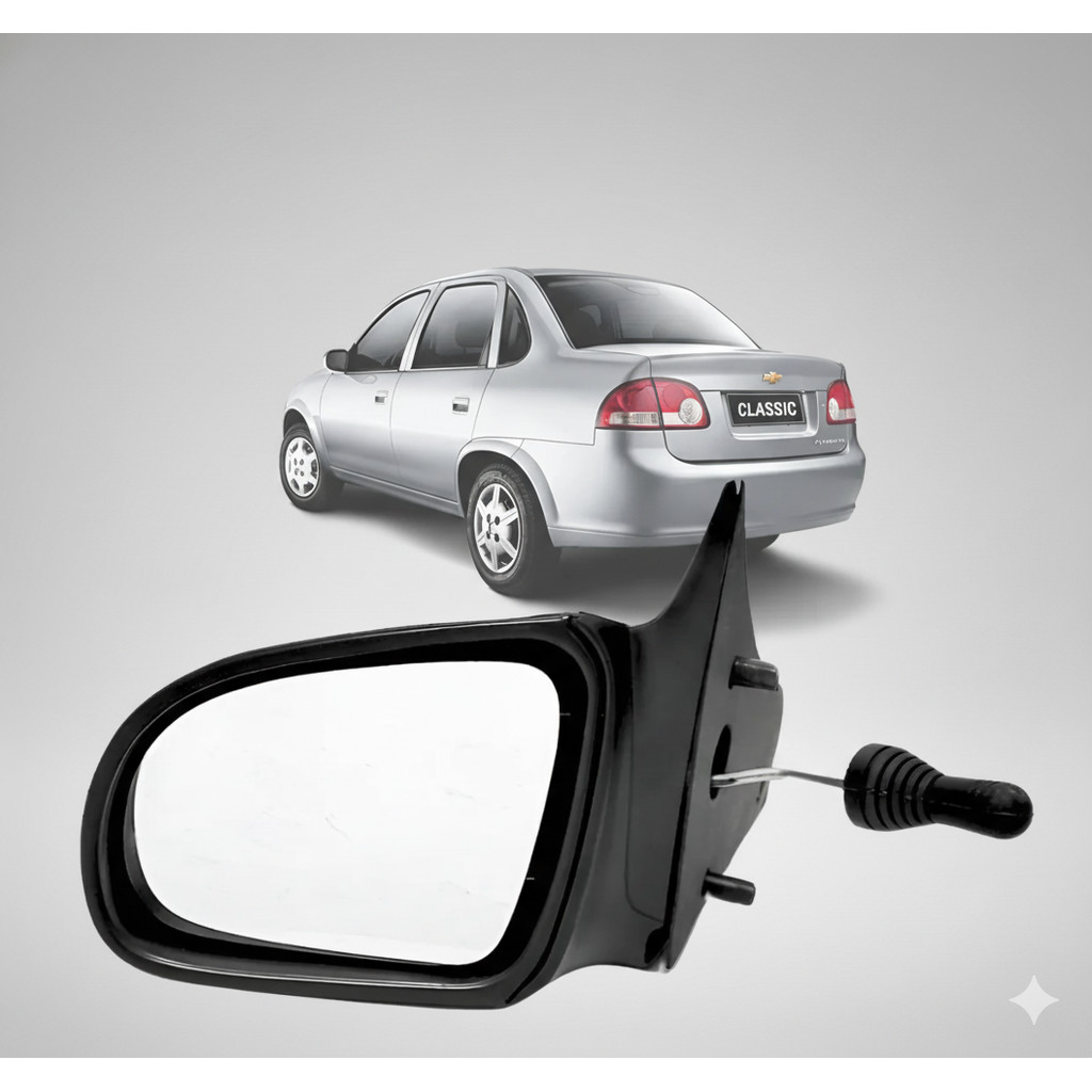 Retrovisor Esquerdo Corsa Classic Wind 94 a 12 2/4 Portas Controle | Shopee Brasil