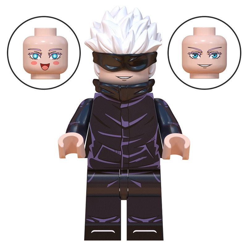 Anime Jujutsu Kaisen Yuji Itadori Gojo Satoru Blocos de Construção para ...