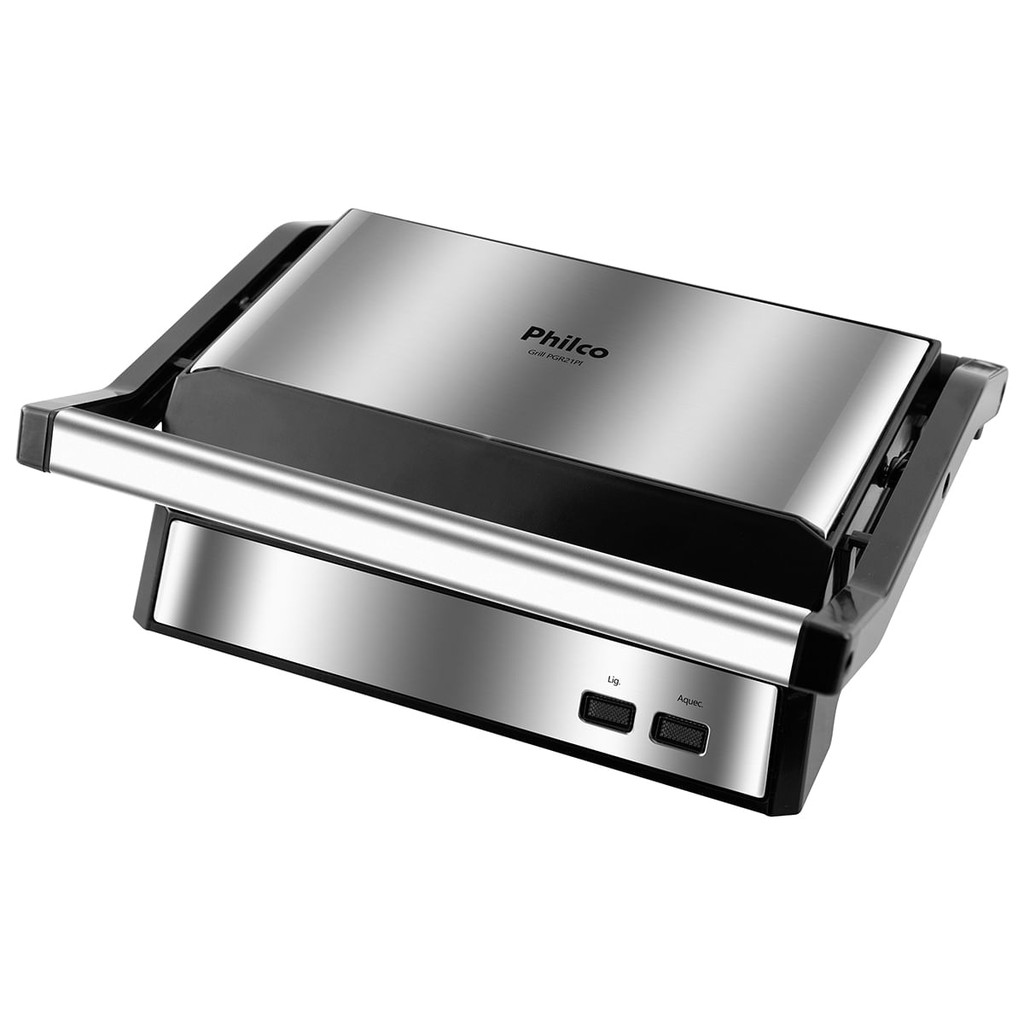 Grill e Sanduicheira Philco PGR21PI Maxx Clean 1000W | Shopee Brasil
