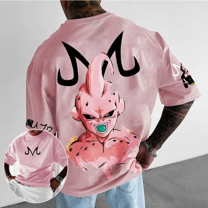 Camiseta Aftersoul | Majin Boo Kid | 100% Algodão | Anime | Streetwear ...
