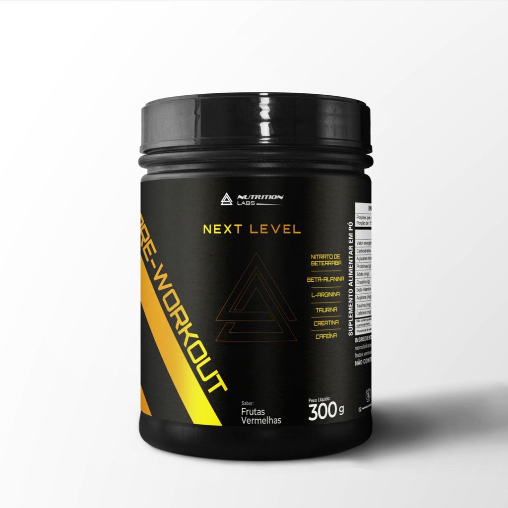 Next Level Pré Treino 300g Nutrition Labs | Shopee Brasil