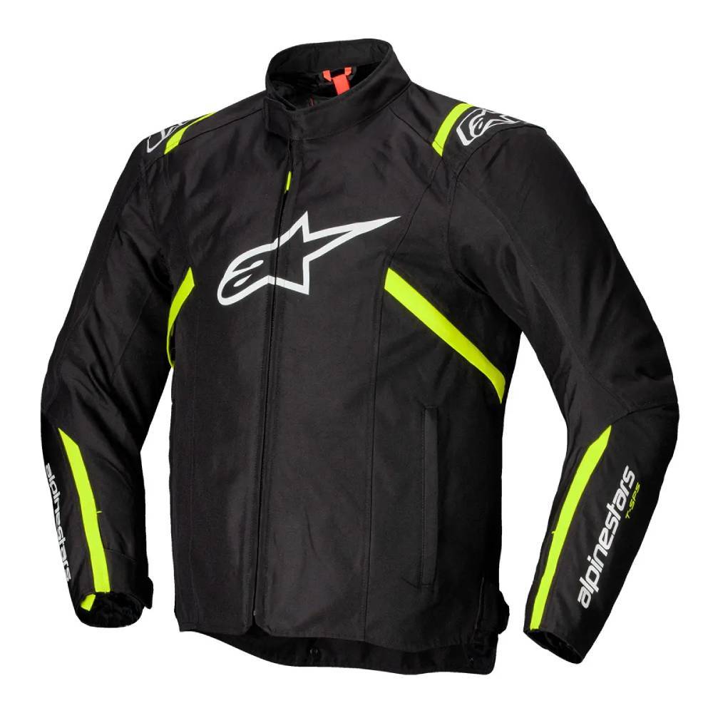 Jaqueta Alpinestars T SPS V2 WP Preta Branco e Amarelo Fluo | Shopee Brasil