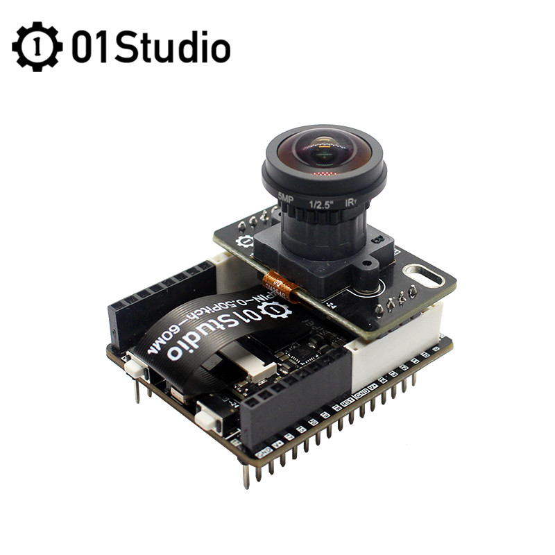 Lente Ultra grande angular pyAI-MV4 K210 V831 Módulo de câmera de placa ...