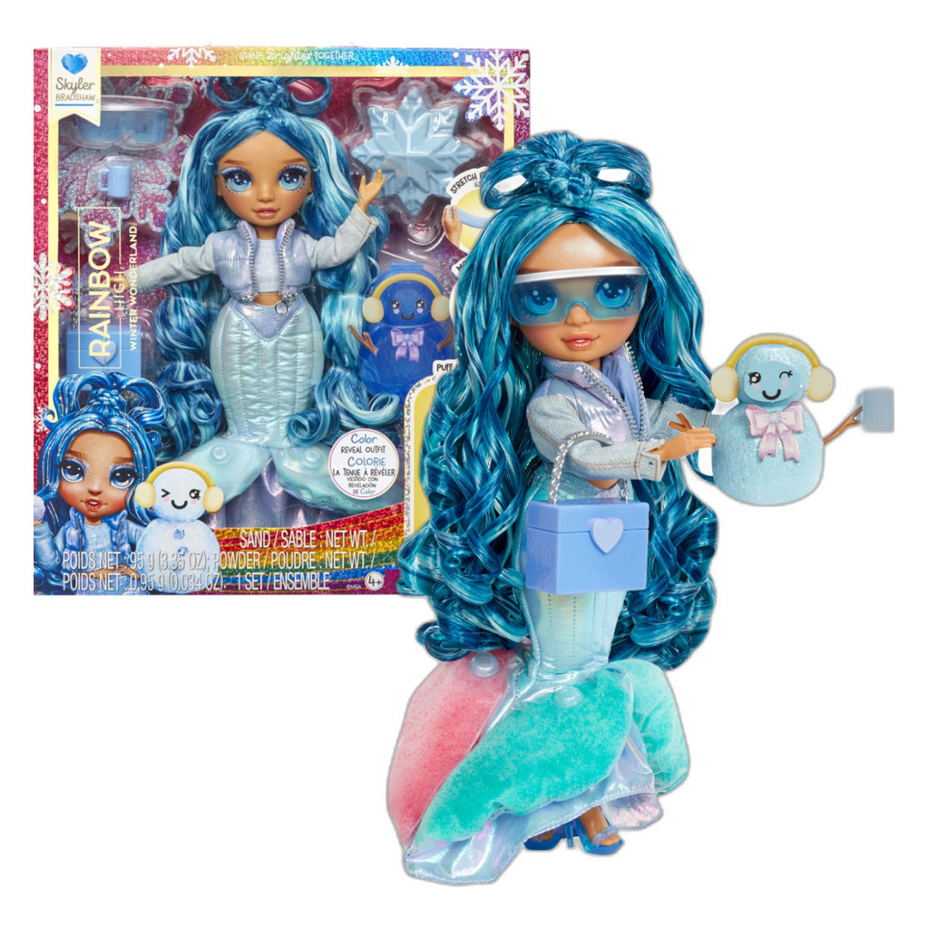 Boneca Rainbow High, 27 Cm, Boneca Moderna, Winter Wonderlan | Shopee ...