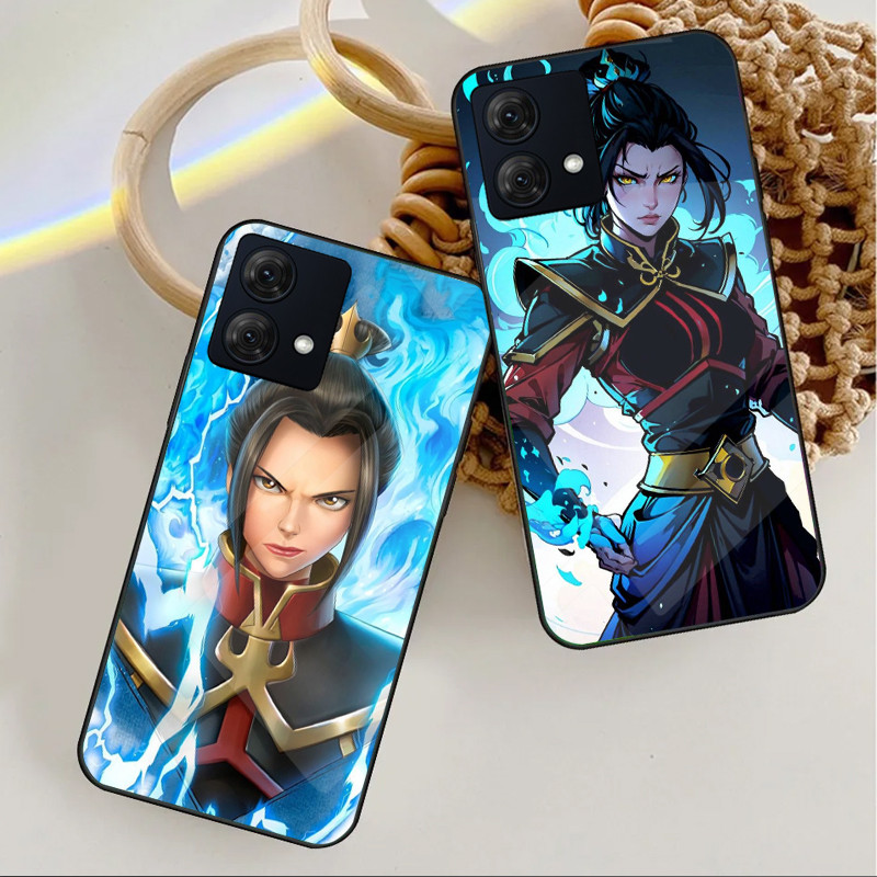 Azul Avatar O Último Airbender Caso De Telefone Vidro Para Motorola ...