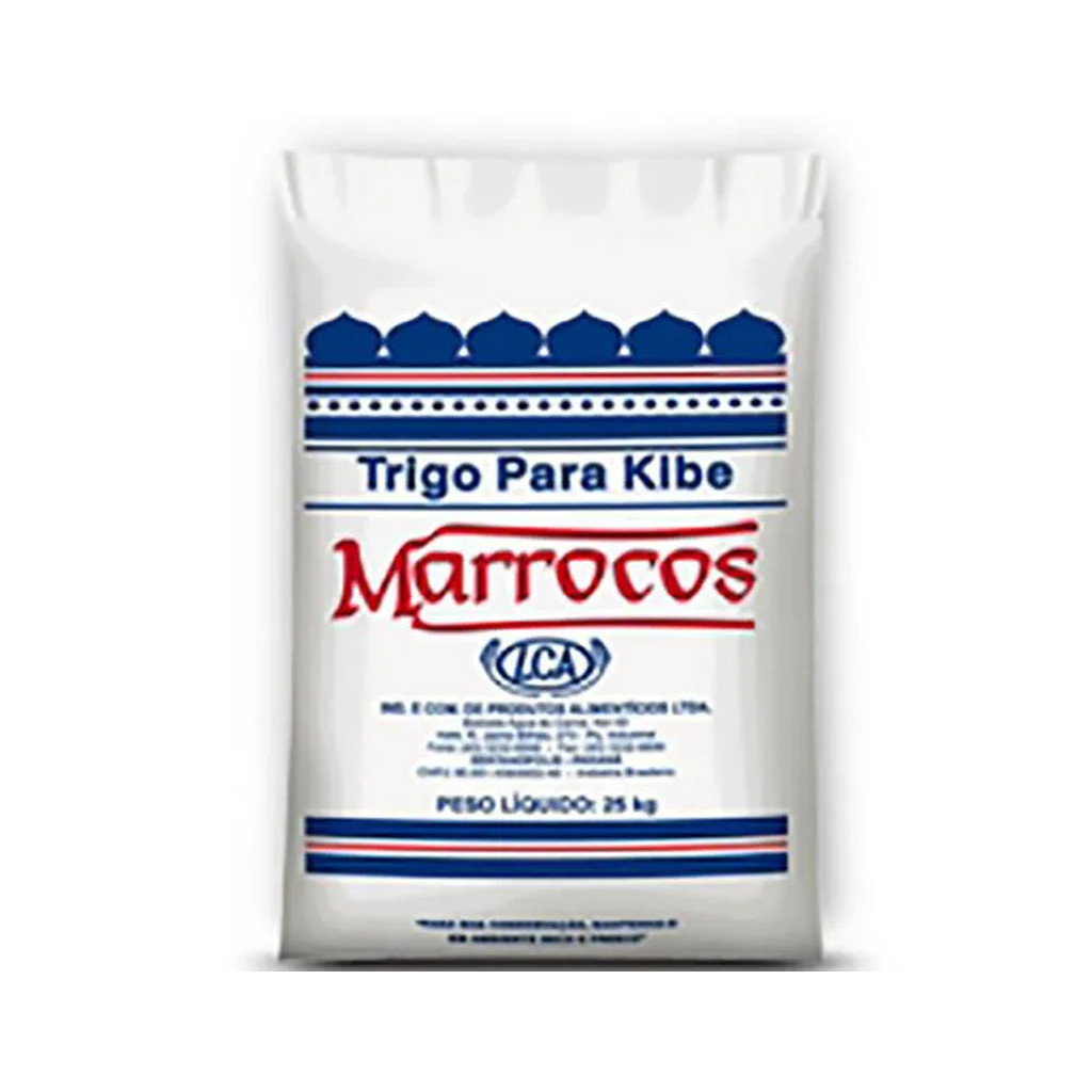 Saco Trigo Para Kibe - Marrocos 25kg | Shopee Brasil