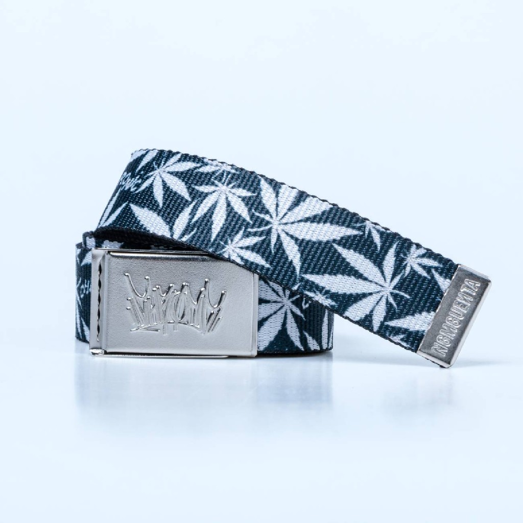 Cinto Chronic Fivela de Metal NG Folhas | Shopee Brasil