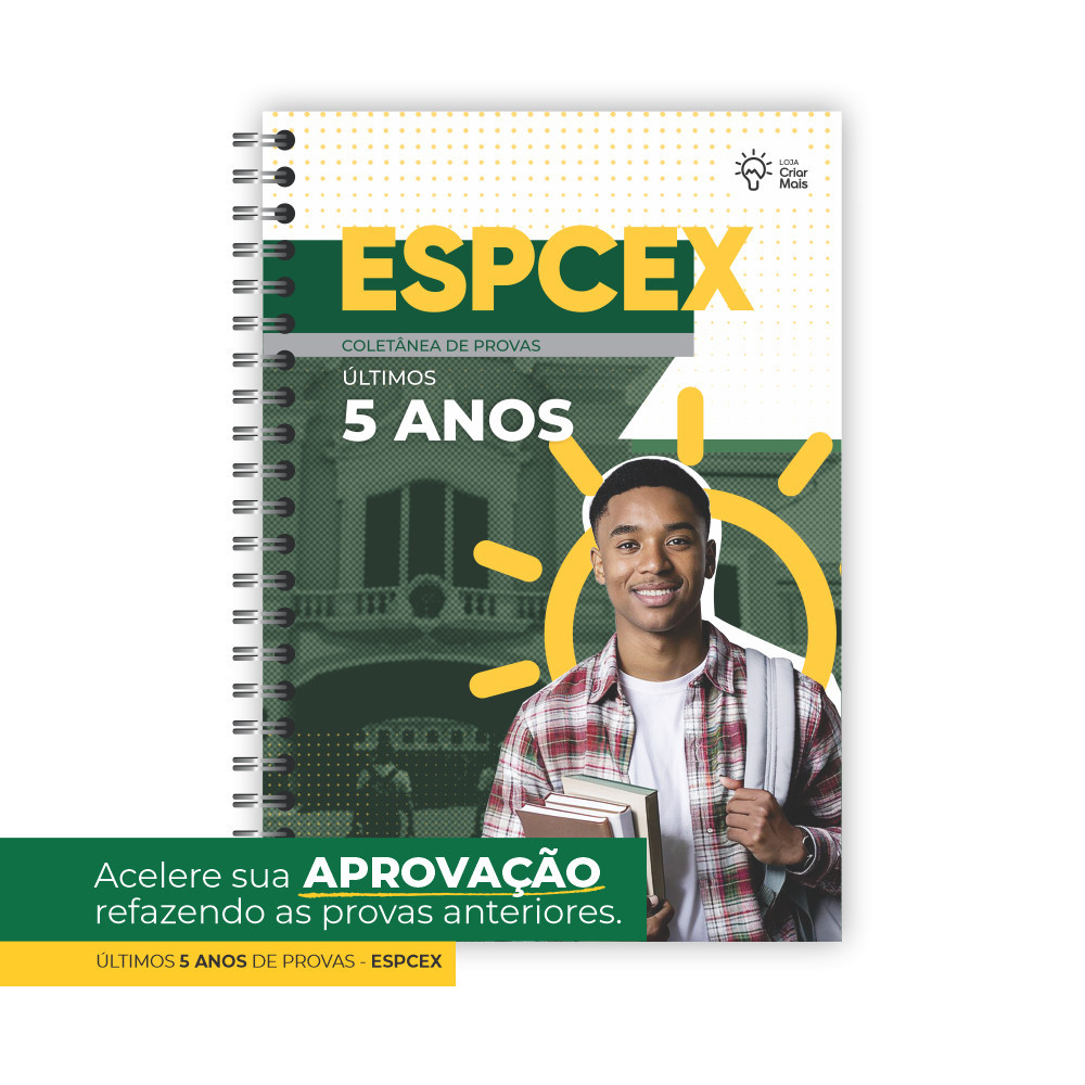 Apostila de provas da EsPCEx - 2022 a 2024 - Provas + Gabaritos ...