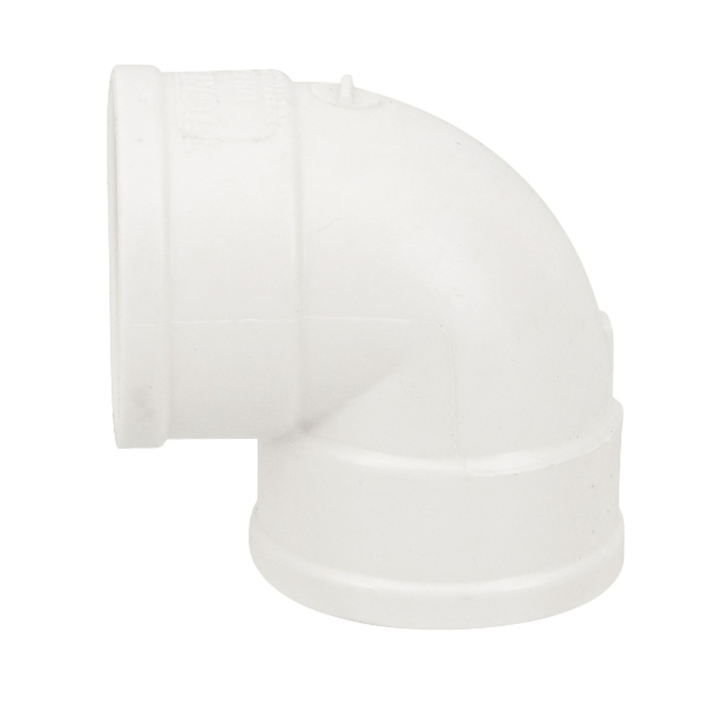 Cotovelo Joelho PVC 90° 40mm Branco Esgoto Encanamento Tigre | Shopee ...
