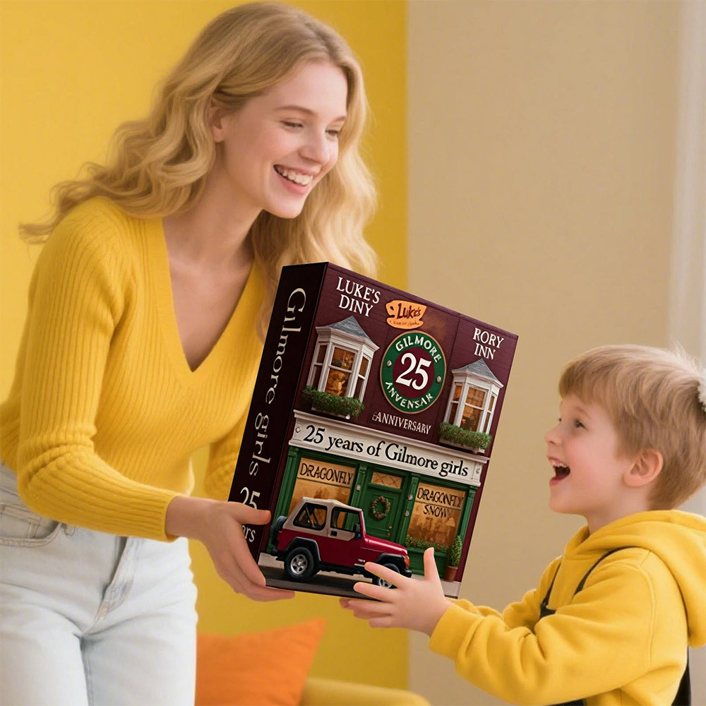 Gilmore Girls 25th Anniversary Advent Calendar 2025, 24 Days Countdown Sets | Shopee Brasil