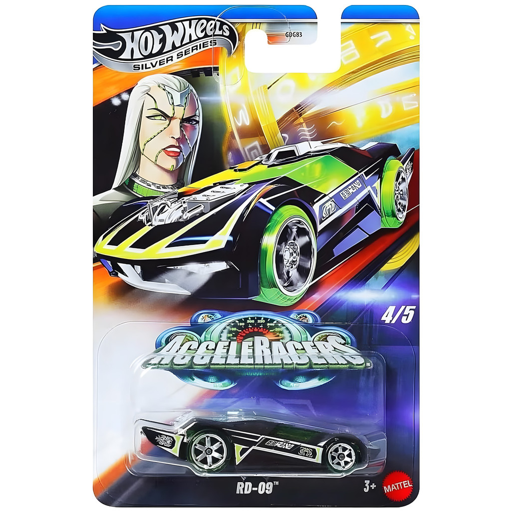 Hot Wheels Mattel Silver Series AcceleRacers 4/5 RD-09 (2025) | Shopee ...