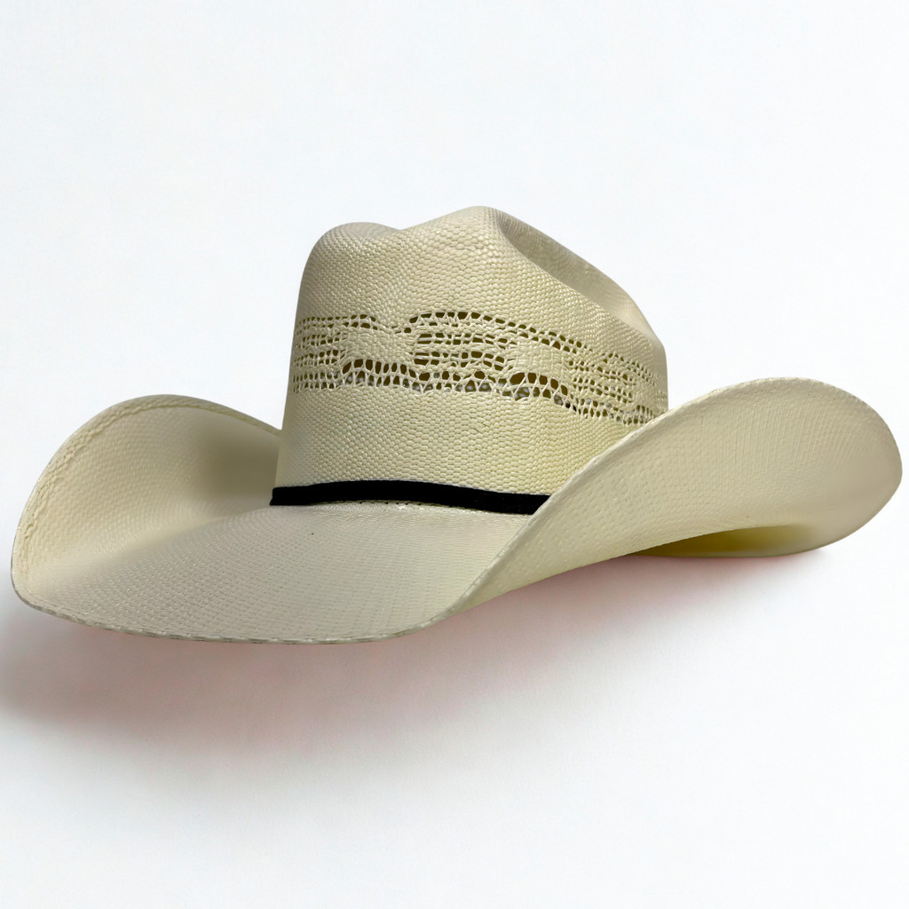 Chapéu Lone Star Banda Couro Cowboy Pride Aba 11 Country New | Shopee ...