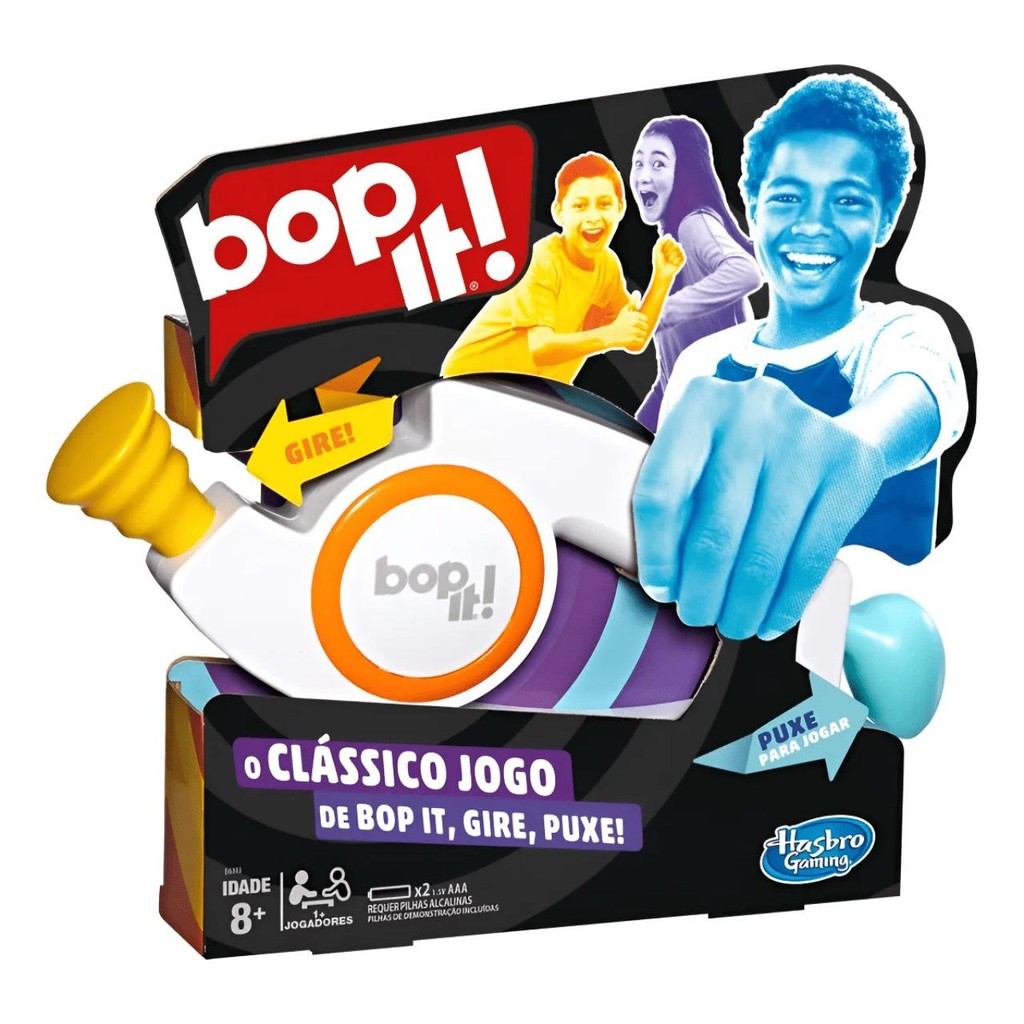 Jogo Eletrônico Bop It Hasbro Gaming | Shopee Brasil