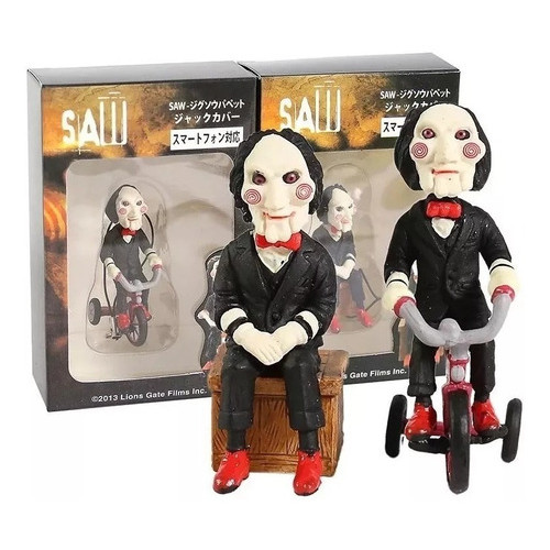 Boneco Mini Billy Jogos Mortais Saw Pingente Celular 6cm | Shopee Brasil