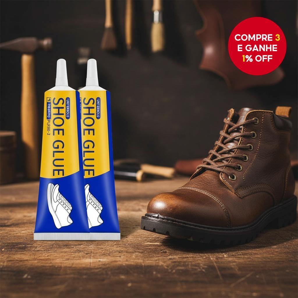 Cola transparente e inodora para sapatos, forte e flexível para ...