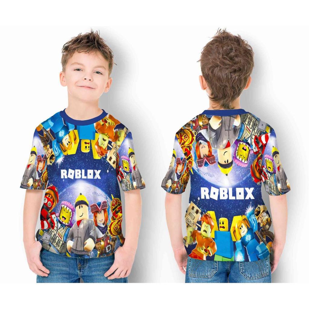 CAMISA INFANTIL RO_BLOX | Shopee Brasil