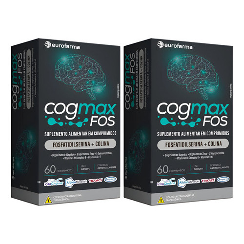 Kit 2 Cogmax Fos Com 60 Comprimidos - Eurofarma - | Shopee Brasil