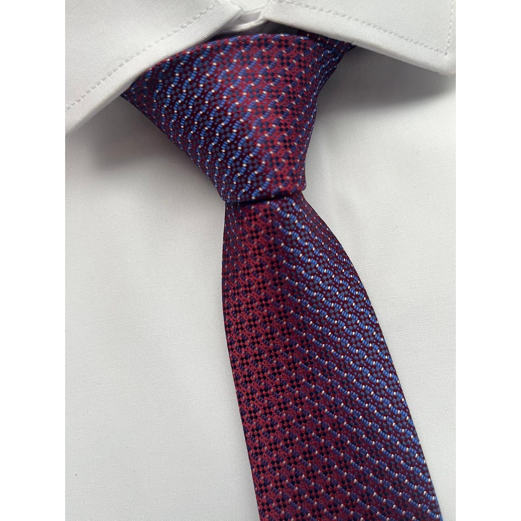 Gravata Slim Roxa - 2400 Fios | Shopee Brasil