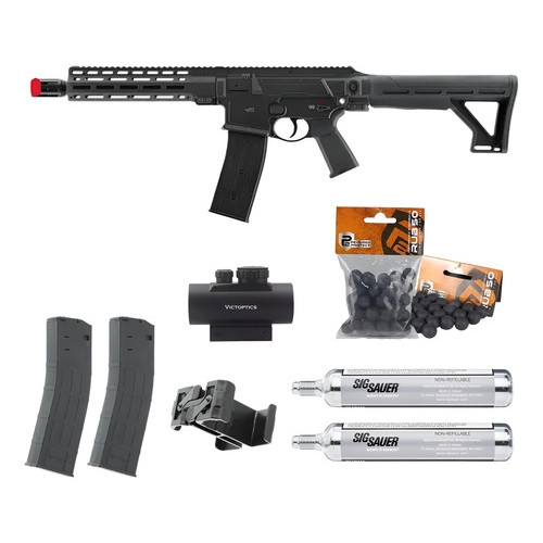 Rifle T4e Tc68 Full-auto Paintball Co2 .68 Umarex C/ Red Dot Preto 68 ...
