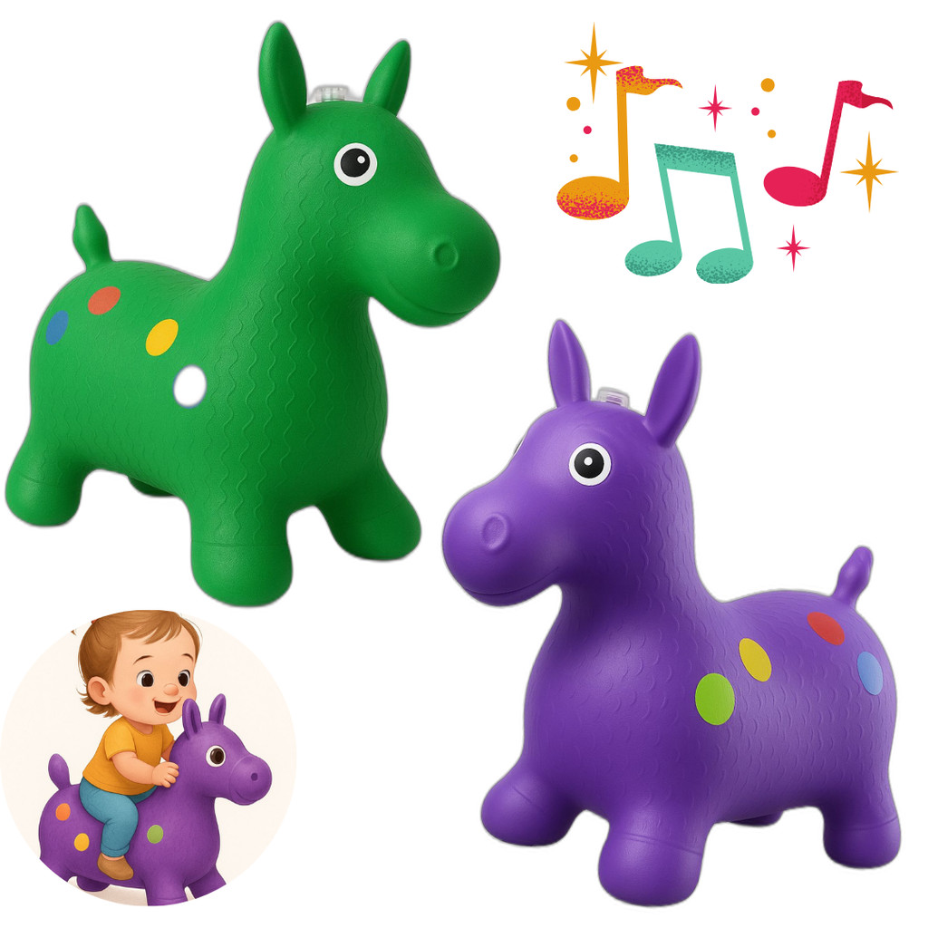 Cavalinho Upa Upa inflavel Pocoto Brinquedo Pula Pula Musica Infantil ...