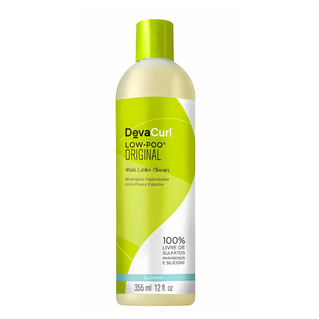 Deva Curl Shampoo Low-Poo Original Pouca Espuma 355Ml | Shopee Brasil