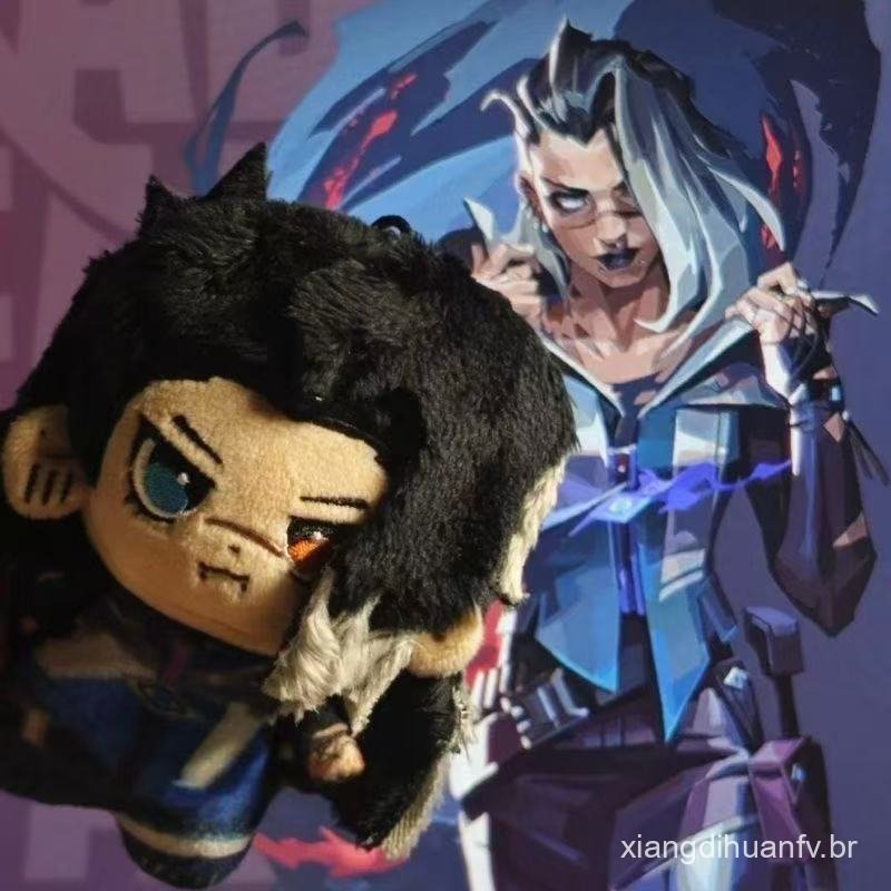 Boneco de Pelúcia Desbotado do Personagem do Jogo VALORANT Brinquedo de ...