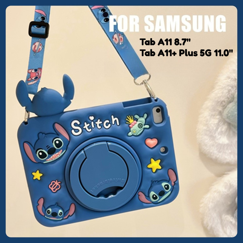 Suporte Bonito Dos Desenhos Animados Ponto Caso Para 2025 Samsung Galaxy Tab A11 8.7 "/A11 ...
