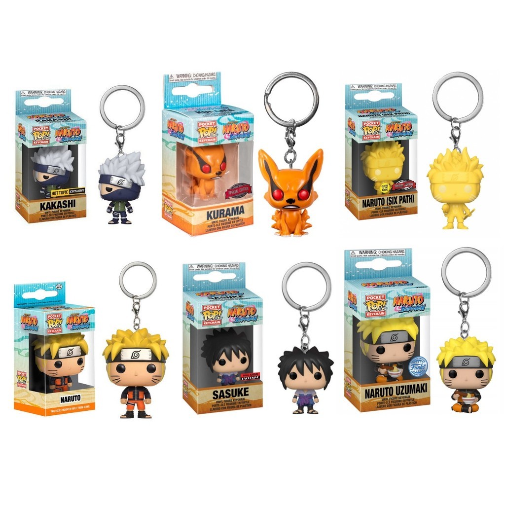 Chaveiro do Anime Naruto Shippuden - Kakashi Sasuke Kurama Pain Madara ...