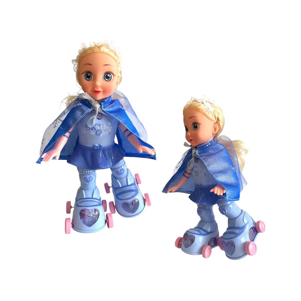 Boneca Patinadora Canta Dança Luz Som Brinquedo Menina | Shopee Brasil