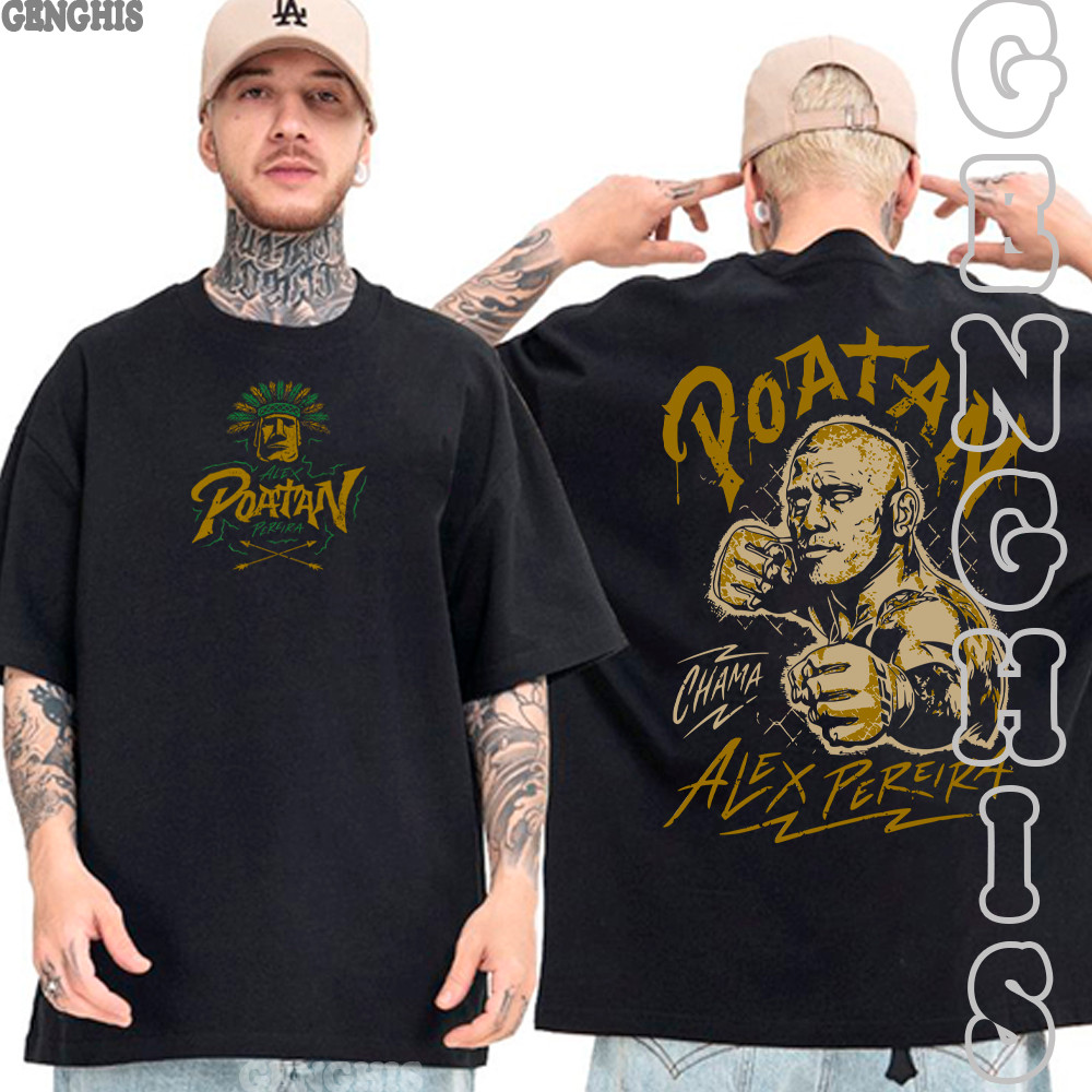 Camisa Alex Poatan Campeao MMA Lutador Chama Brasil UFC Camisa Basica e ...