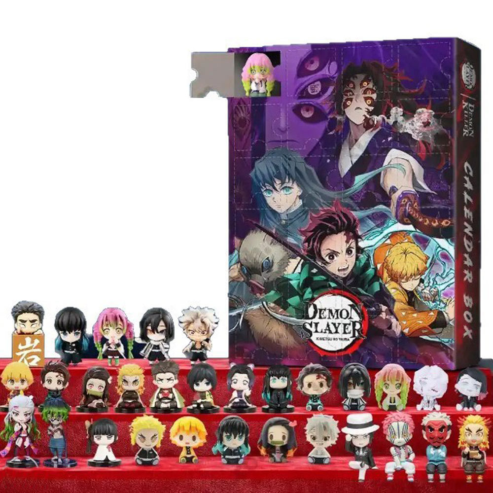Demon Slayer Anime Christmas Advent Calendar Christmas Tree Decoration ...