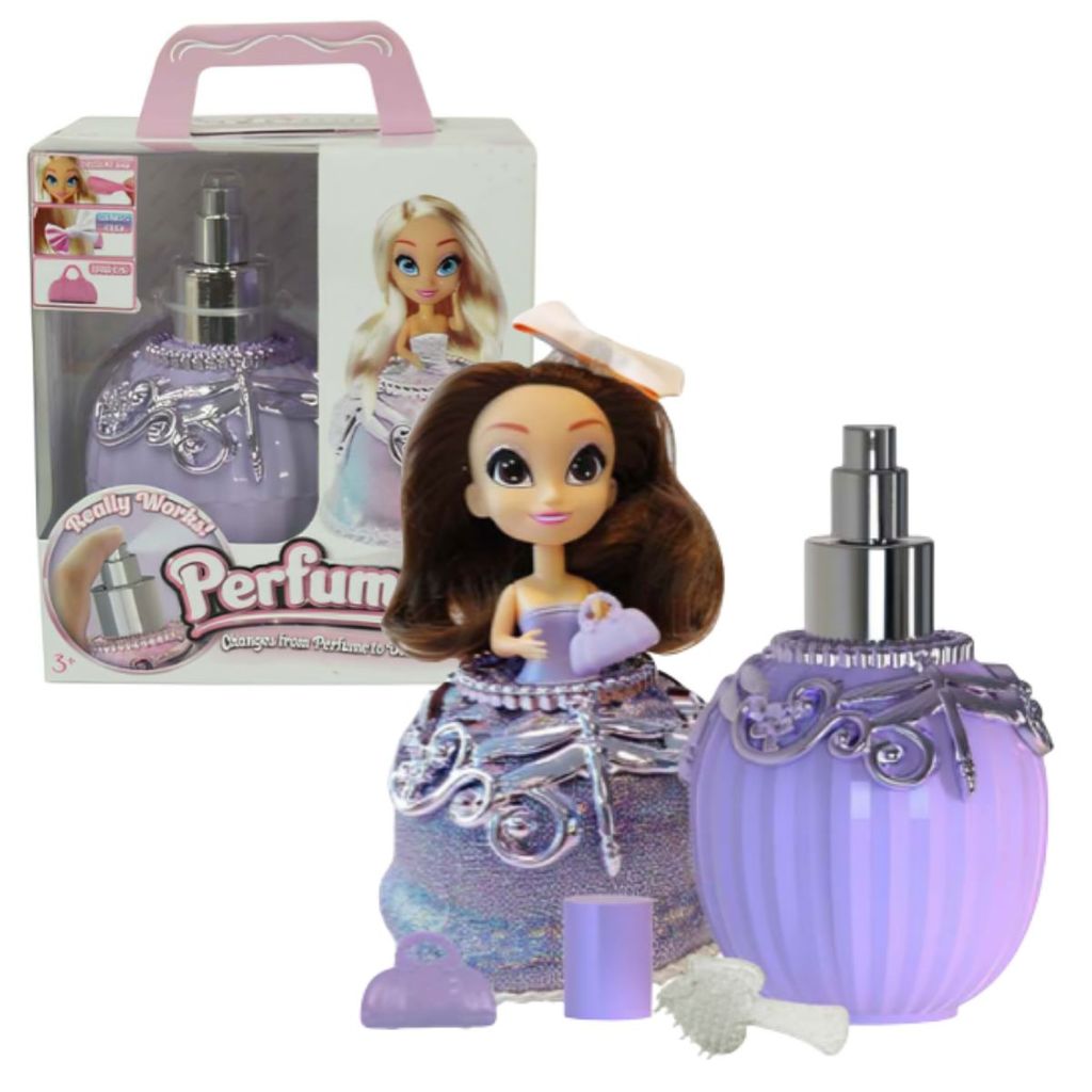 Porta Perfume Com Boneca Luna Breeze Roxo - Fun | Shopee Brasil