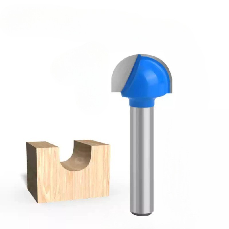 Cortadores De Fundo Redondo Fresagem Para Carpintaria Corte Madeira 1/2 ...