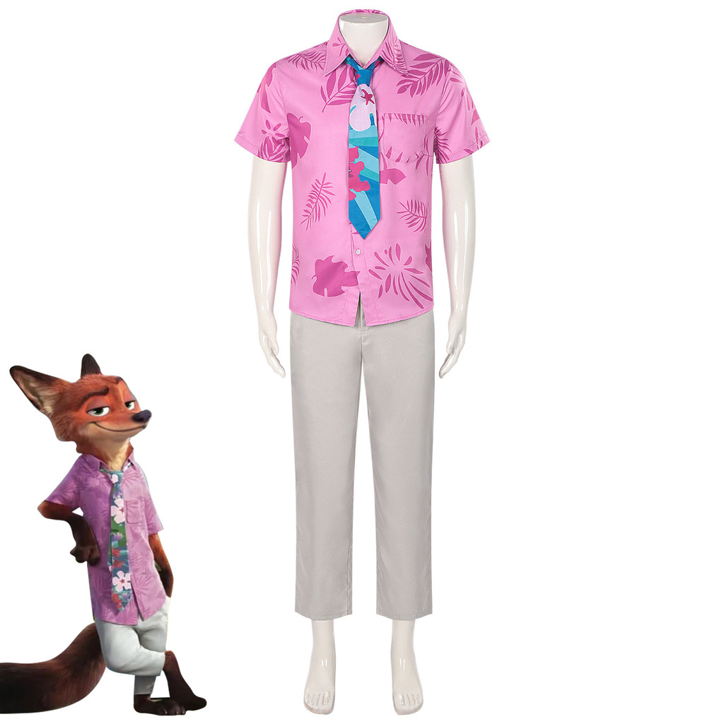 Zootopia 2 Ascensão Dos Não-Mammíferos Cos Roupas Nick Wilde Judy ...