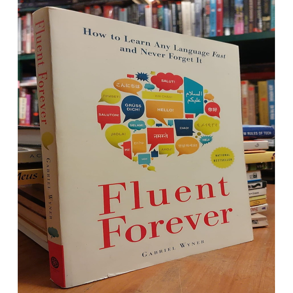 Fluent forever autor Gabriel Wyner | Shopee Brasil