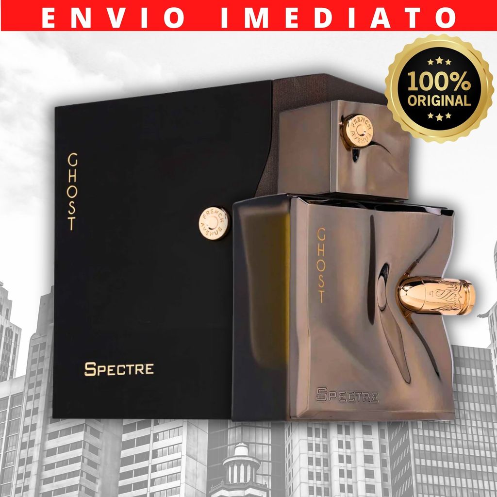 Spectre Ghost 80ml EDP – French Avenue, Notas de Gengibre e Baunilha ...