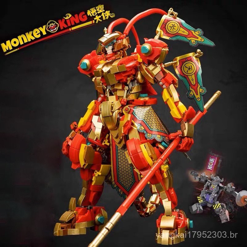 Sun Wukong Mecha Compatível com Blocos de Construção da Série LEGO ...