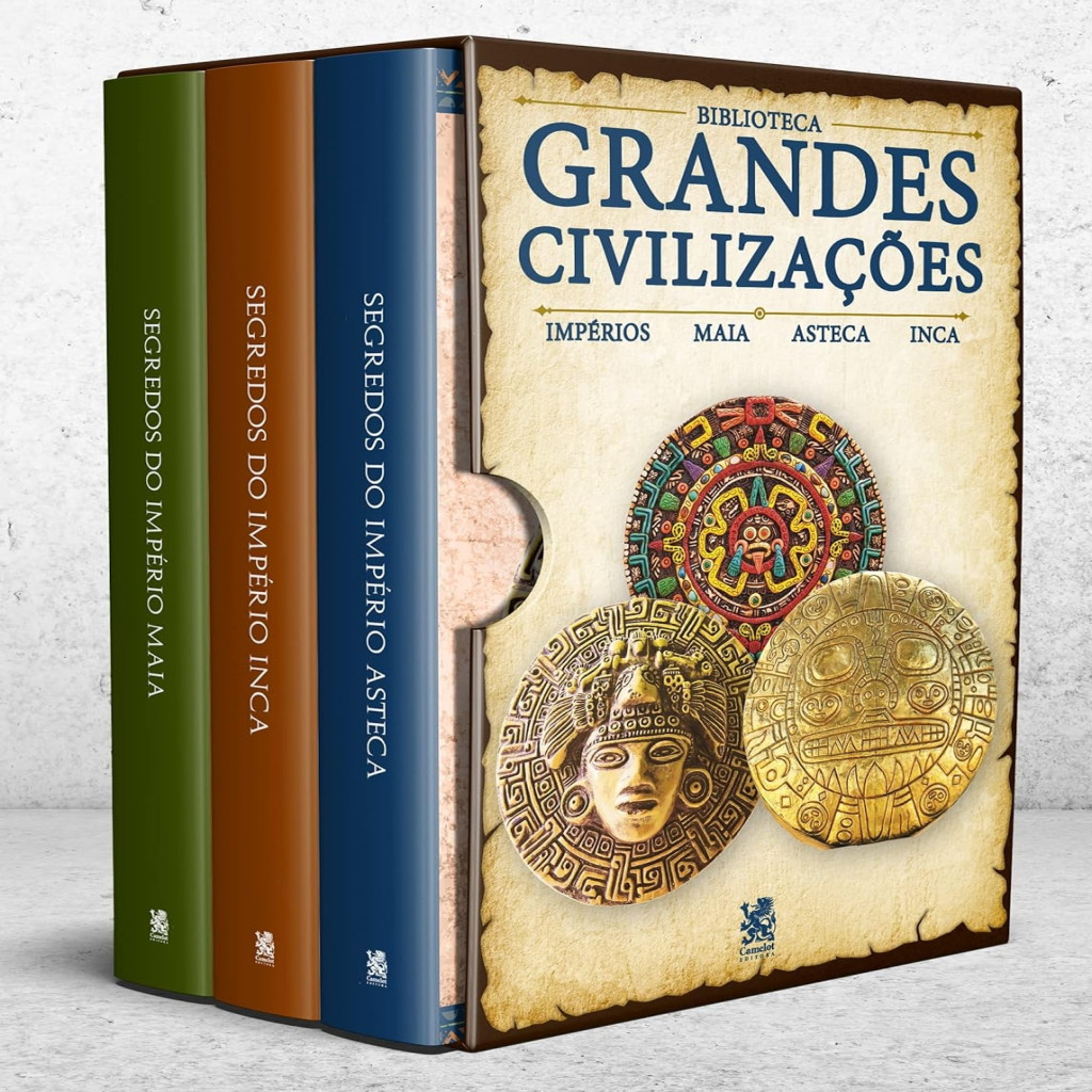 Impérios Maia, Asteca e Inca - Biblioteca Grandes Civilizações - Box ...