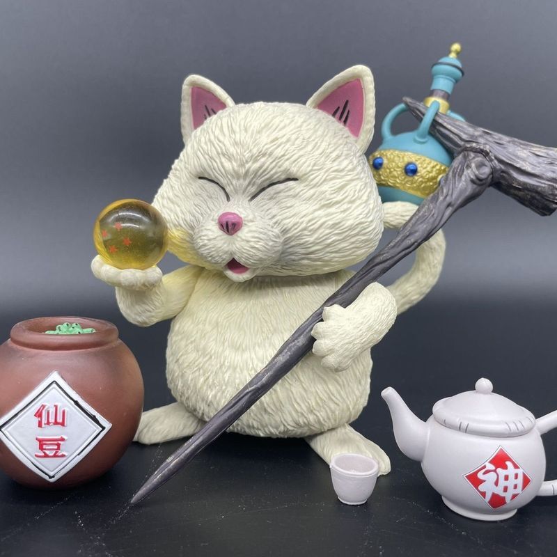 Dragon Ball Anime Personagem Modelo Gato Fada Kalimta Boneca Modelo ...